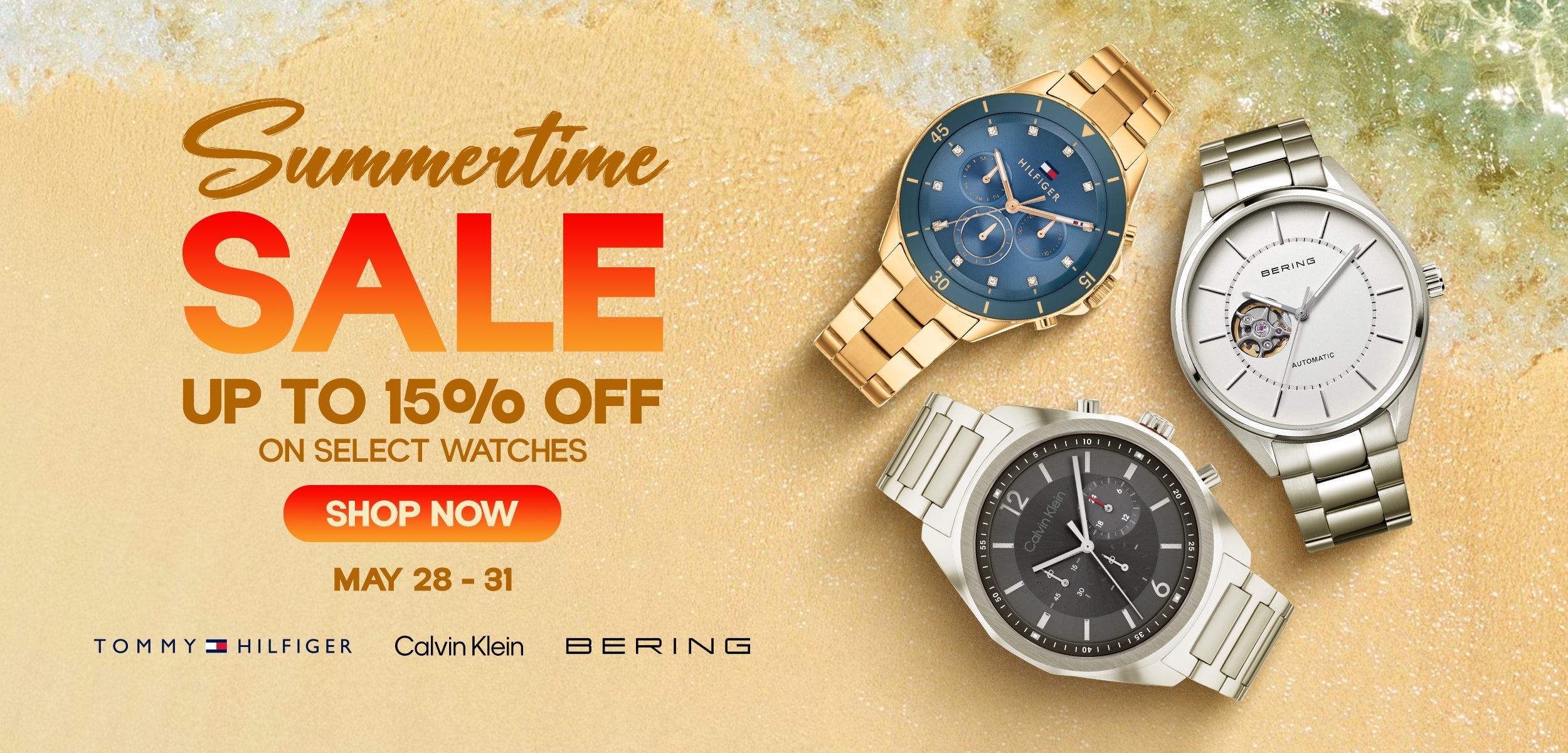 Summertime Deals – The Watch Store
