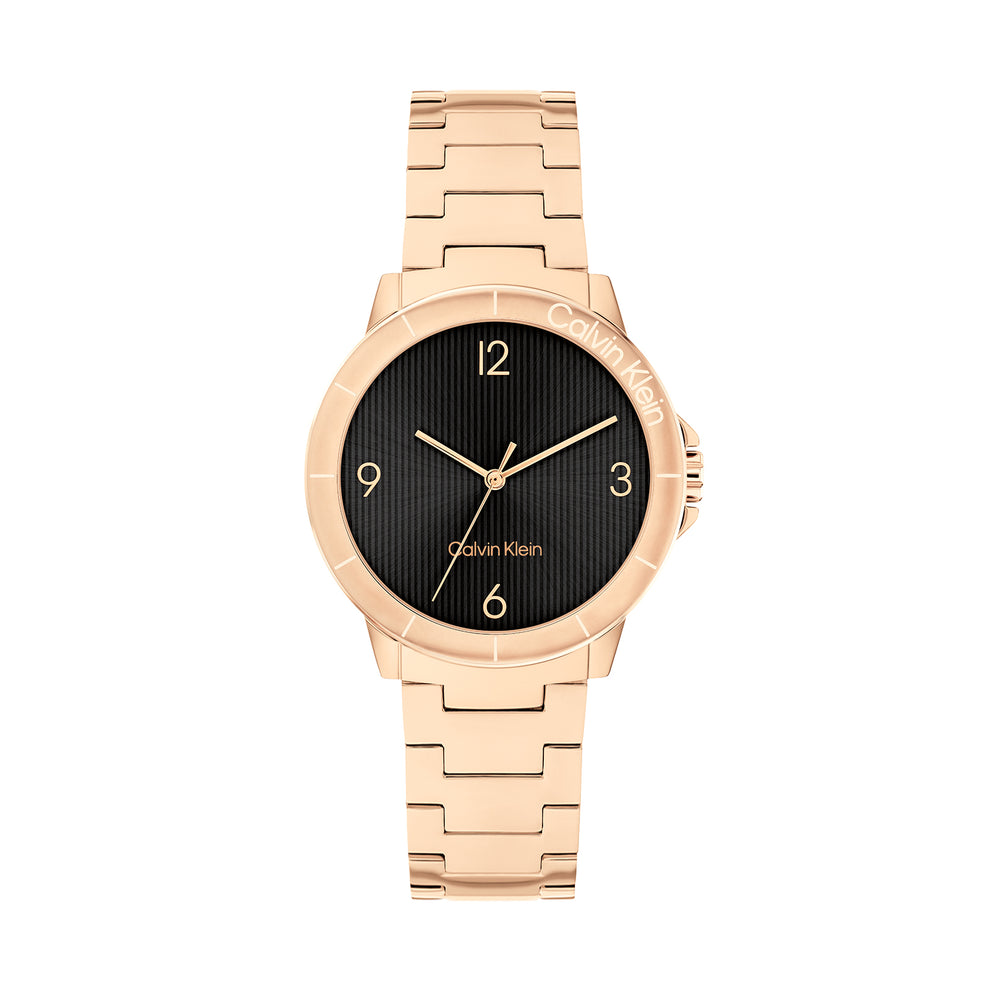 Calvin Klein 25100024 Women's Ionic Rose Gold Plated Steel Watch | The ...