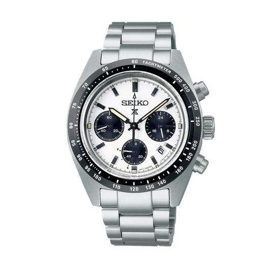 Seiko Prospex Solar Men's Automatic White Panda SSC813P1 – The Watch Store